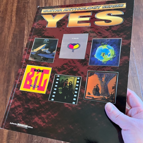 Yes | Other | Yes Guitar Anthology Series Authentic Guitar Tab Edition ...
